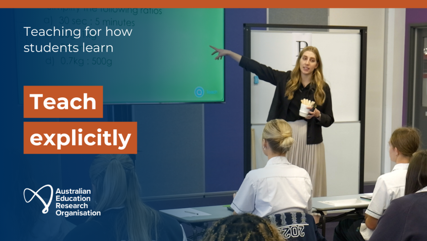 Explicit instruction | Australian Education Research Organisation